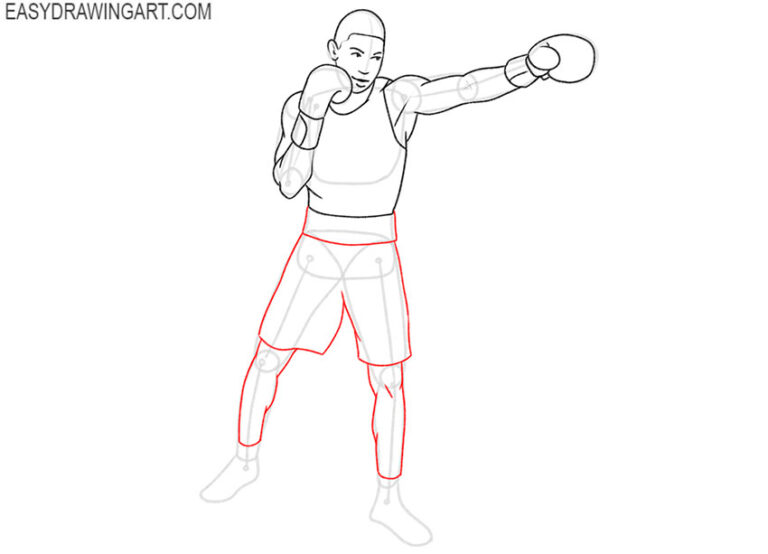 How to Draw a Boxer - Easy Drawing Art