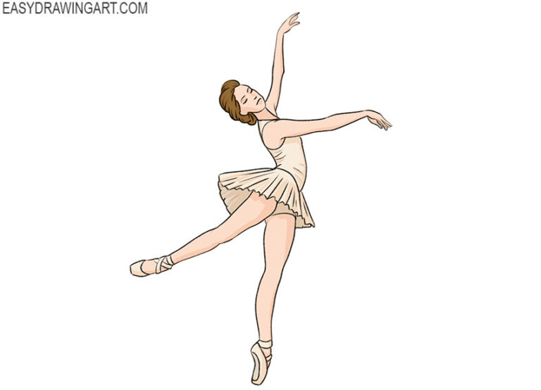 How to Draw a Dancer - Easy Drawing Art