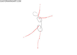 How to Draw a Dancer - Easy Drawing Art