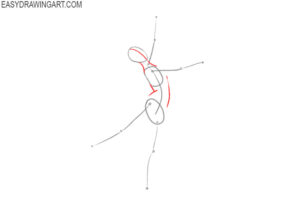 How to Draw a Dancer - Easy Drawing Art