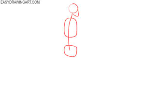 How to Draw a Person from the Side - Easy Drawing Art