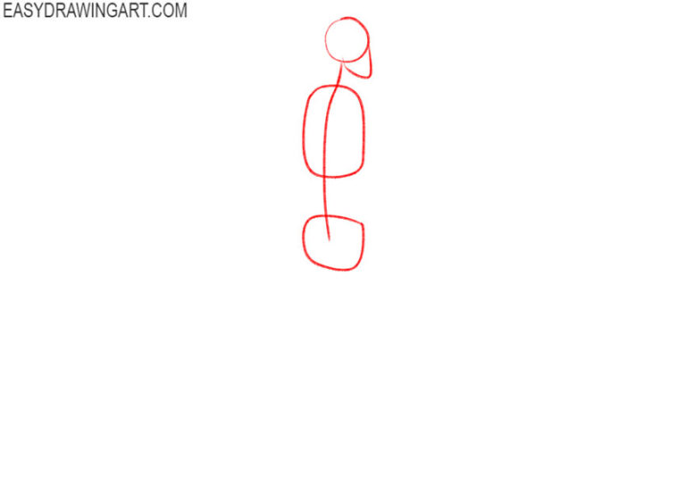 How to Draw a Person from the Side - Easy Drawing Art