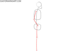 How to Draw a Person from the Side - Easy Drawing Art