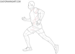 How to Draw a Running Man - Easy Drawing Art