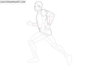How to Draw a Running Man - Easy Drawing Art