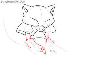 How to Draw Abra - Easy Drawing Art