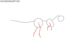 How to Draw an Allosaurus - Easy Drawing Art