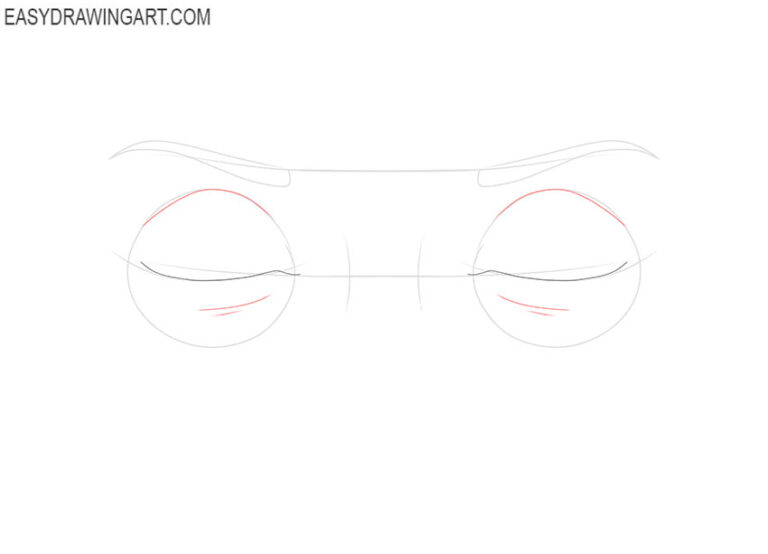How to Draw Closed Eyes - Easy Drawing Art