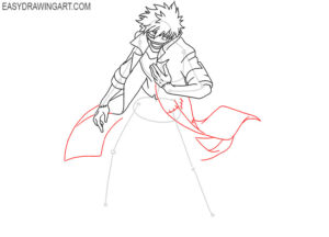 How to Draw Dabi - Easy Drawing Art