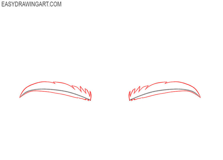 How to Draw Eyebrows - Easy Drawing Art