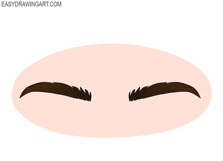 How to Draw Eyebrows - Easy Drawing Art