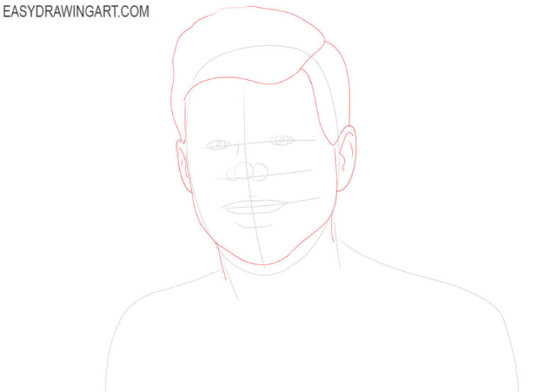 How to Draw John Kennedy - Easy Drawing Art