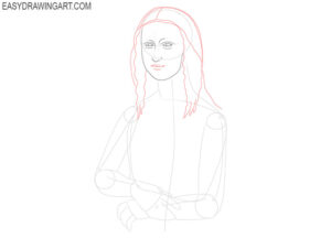 How to Draw Mona Lisa - Easy Drawing Art