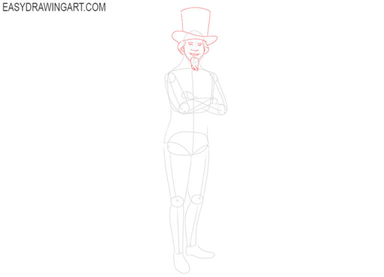 How to Draw Uncle Sam - Easy Drawing Art