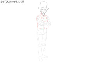 How to Draw Uncle Sam - Easy Drawing Art