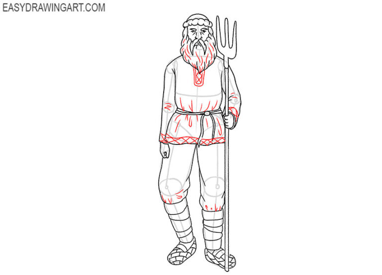 How to Draw a Villager - Easy Drawing Art