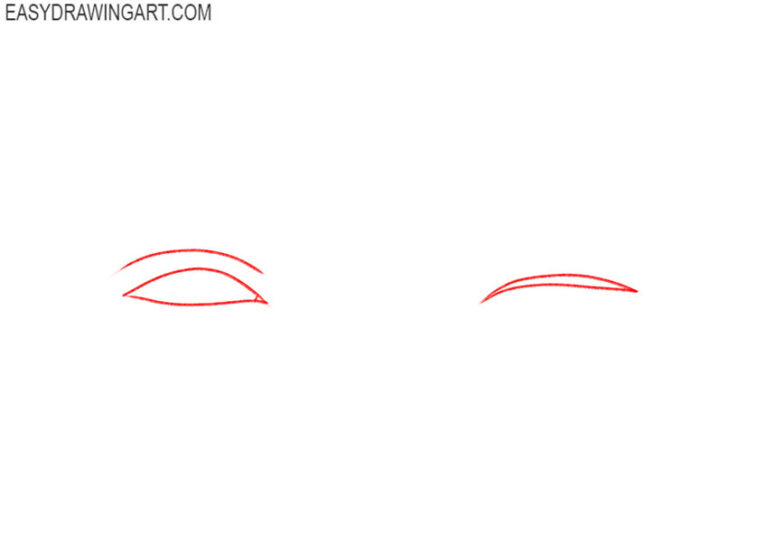 How to Draw a Winking Eye - Easy Drawing Art