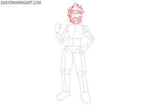 How to Draw Kirishima - Easy Drawing Art