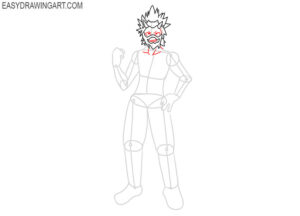 How to Draw Kirishima - Easy Drawing Art