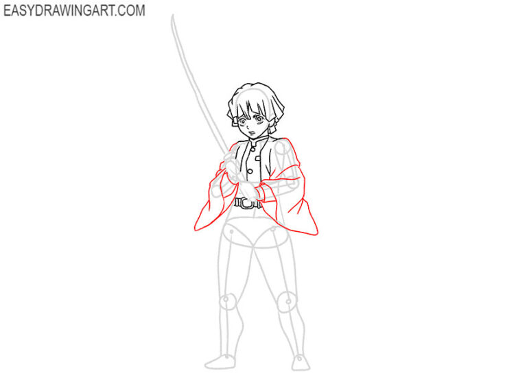 How to Draw Zenitsu - Easy Drawing Art