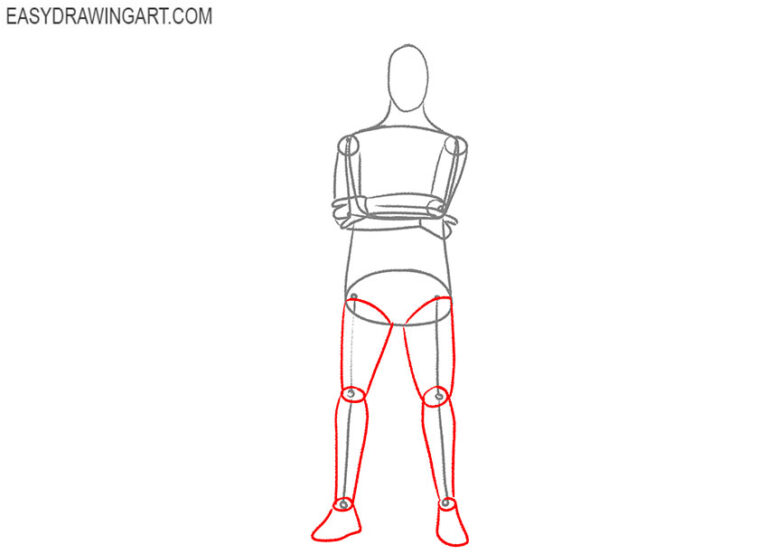 How to Draw a Cook - Easy Drawing Art