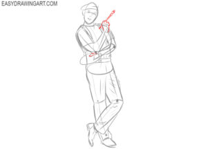 How to Draw an Artist - Easy Drawing Art
