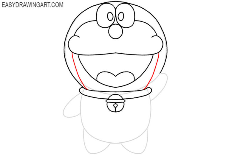 How to Draw Doraemon - Easy Drawing Art