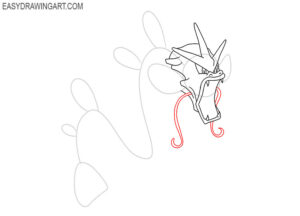 How to Draw Gyarados - Easy Drawing Art