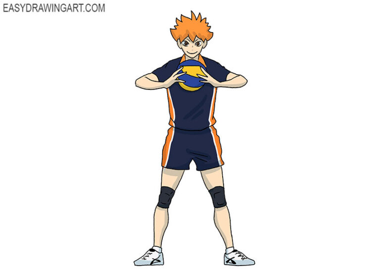 How to Draw Hinata Shoyo - Easy Drawing Art