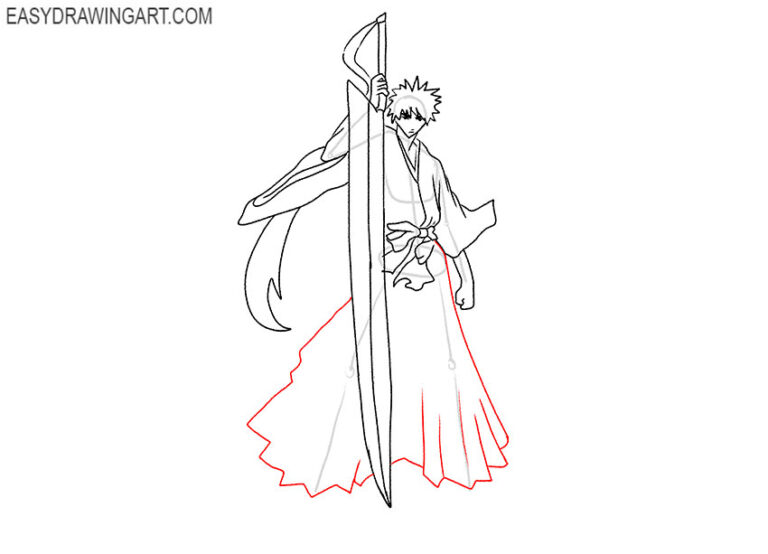 How to Draw Ichigo - Easy Drawing Art