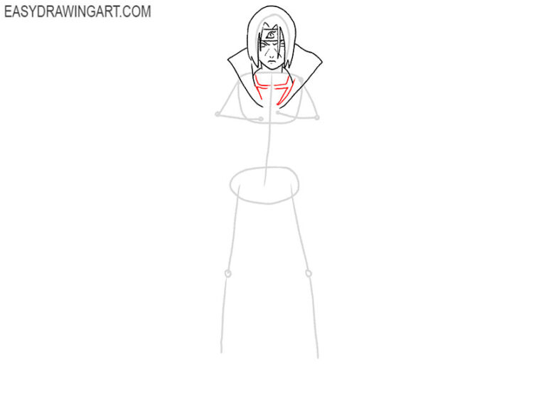 How to Draw Itachi - Easy Drawing Art