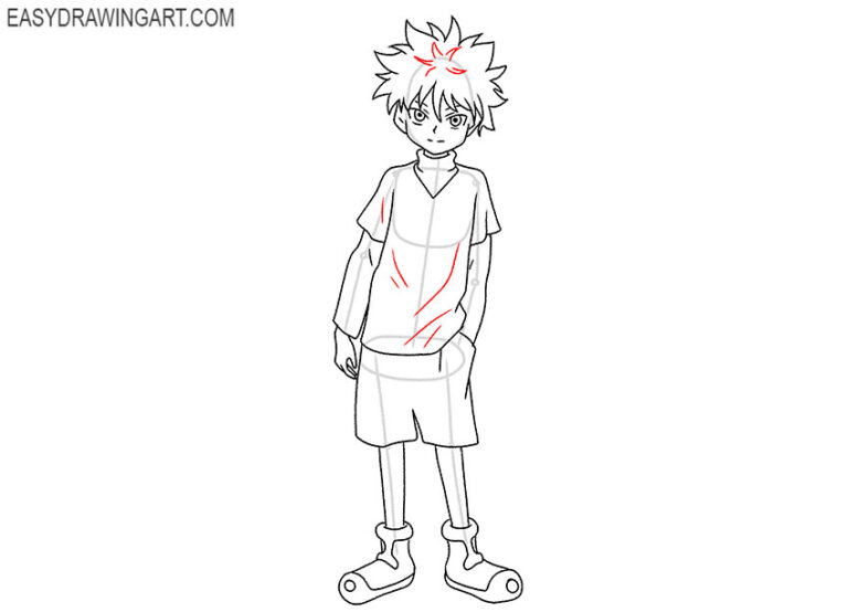 How to Draw Killua - Easy Drawing Art