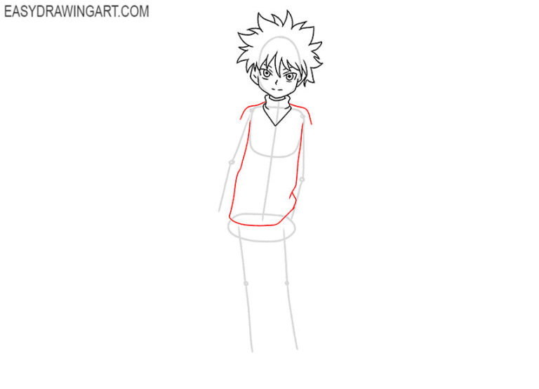 How to Draw Killua - Easy Drawing Art