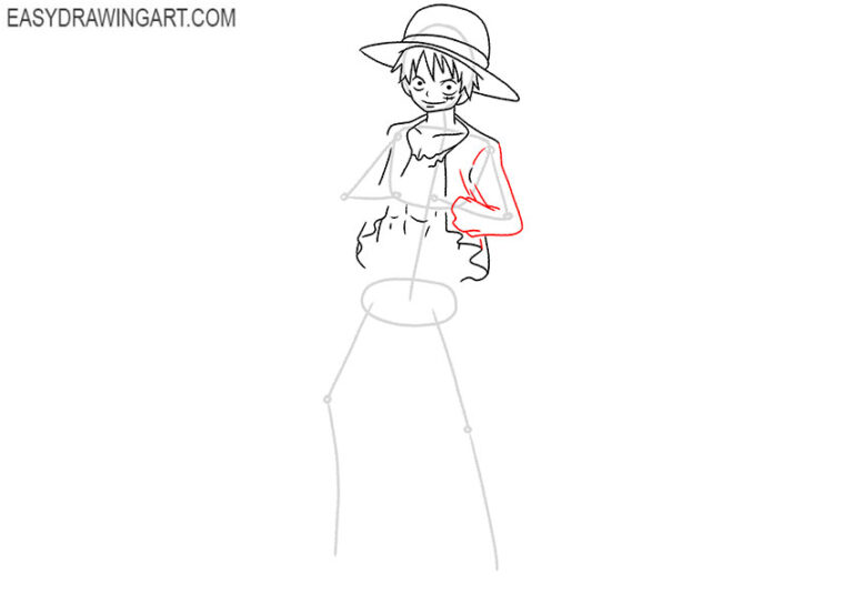 How to Draw Luffy - Easy Drawing Art