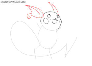 How to Draw Raichu - Easy Drawing Art