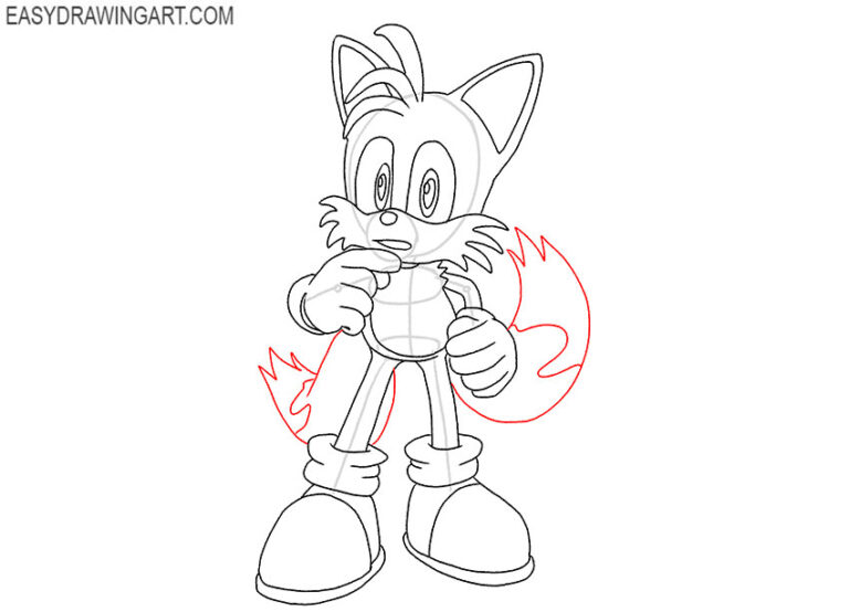 How to Draw Tails - Easy Drawing Art