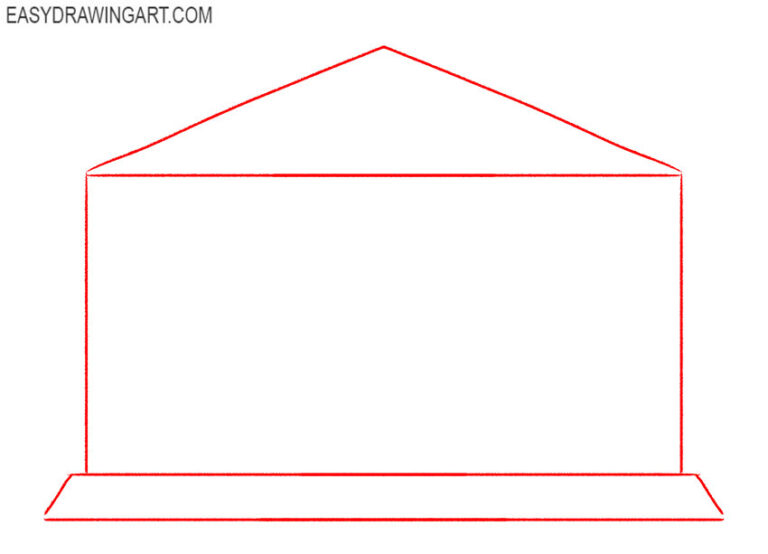 How to Draw a Bank - Easy Drawing Art