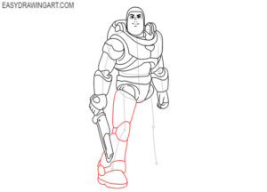How to Draw Buzz Lightyear - Easy Drawing Art