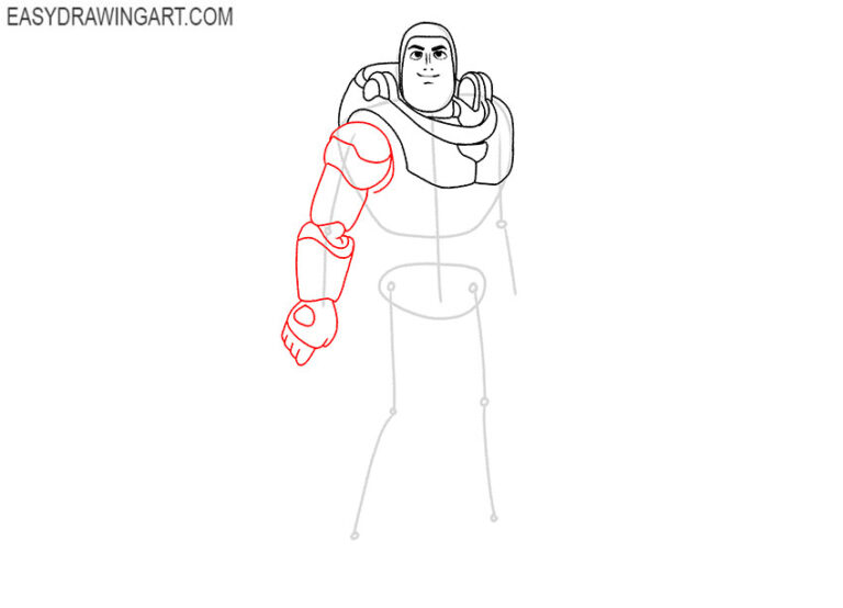 How to Draw Buzz Lightyear - Easy Drawing Art