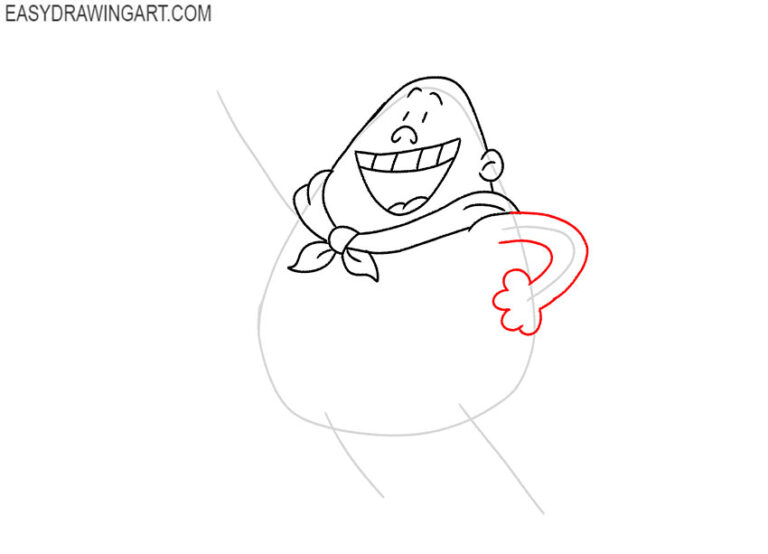 How to Draw Captain Underpants - Easy Drawing Art