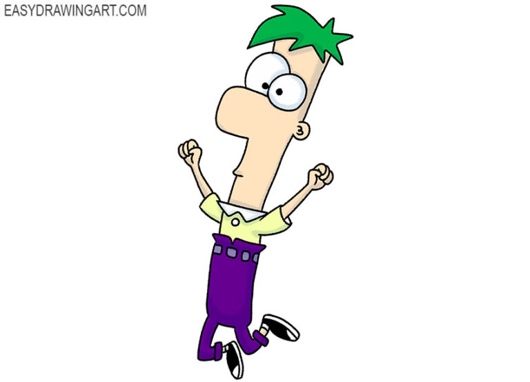 How to Draw Ferb - Easy Drawing Art