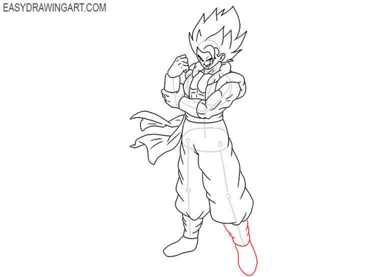 How to Draw Gogeta - Easy Drawing Art
