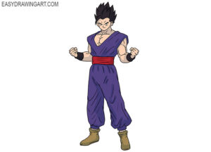How to Draw Gohan - Easy Drawing Art
