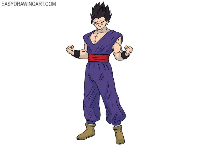 How to Draw Gohan - Easy Drawing Art