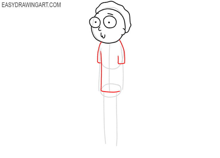 How to Draw Morty - Easy Drawing Art