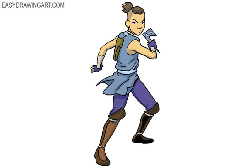 How to Draw Sokka - Easy Drawing Art