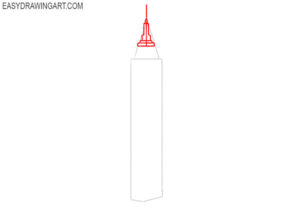 How to Draw the Empire State - Easy Drawing Art