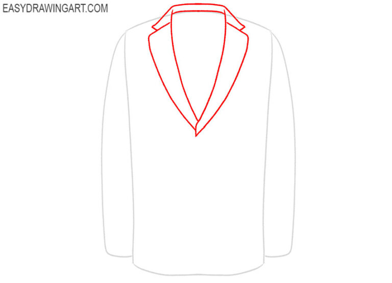 How to Draw a Blazer - Easy Drawing Art