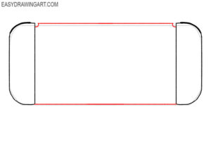 How to Draw a Nintendo Switch - Easy Drawing Art