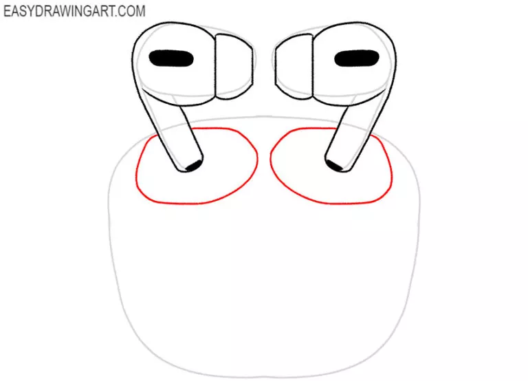 How to Draw AirPods - Easy Drawing Art